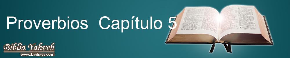Proverbios | Capítulo 5 | Nueva Biblia Latinoamericana de hoy